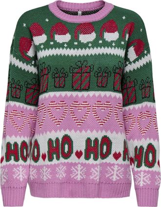 Only Onlxmas Hoho Ls Pullover KNT