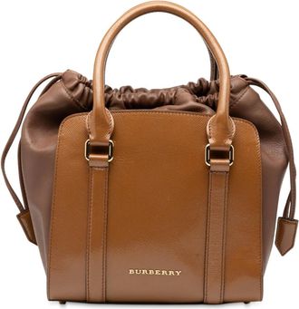 Burberry Hobo Bags - Small Leather Dinton Satchel - Gr. unisize - in Braun - für Damen