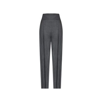 Valentino Garavani Hosen mit B&uuml;gelfalte - - Trousers - Damen - Grau - 2XS