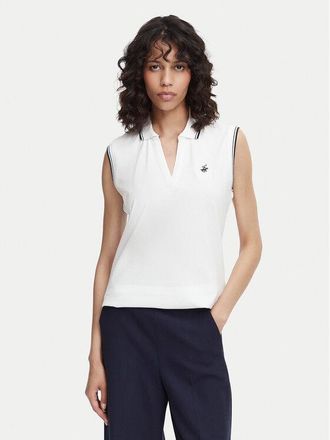 Beverly Hills Polo Club Poloshirt P-SS26W-P0022 Wei&szlig; Regular Fit