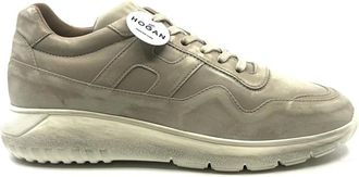 Hogan Homme, Chaussures, Beige, Taille: 43 EU H371 Interactive Baskets