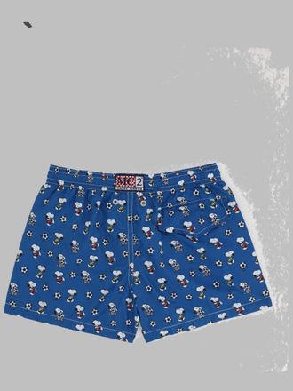 MC2 Saint Barth Snoopy Relax Swim Shorts - Blue