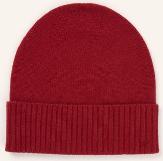 Darling Harbour Darling Harbour Cashmere-M&uuml;tze rot