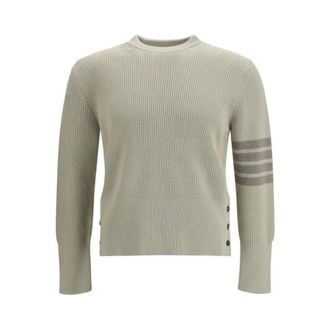 Thom Browne Homme, Pulls, Beige, Taille: L Cotton SweaT-shirt