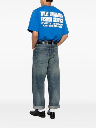 Willy Chavarria Rblue T-Shirt - Blue