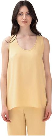 P.A.R.O.S.H. P.a.r.o.s.h., Femme, Tops, Jaune, Taille: 44 FR Panty Top