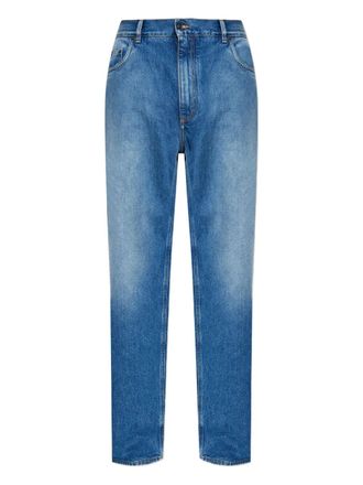 Dolce & Gabbana jean à coupe cinq poches - Bleu