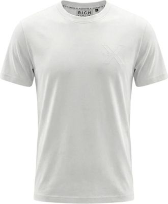 John Richmond Homme, Tops, Blanc, Taille: XS T-Shirt Basic