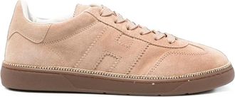 Hogan Crystal-embellished Suede Sneakers