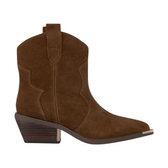 Alma En Pena Cowboy flache Stiefelette - - Shoes - Damen - Braun - 36 EU