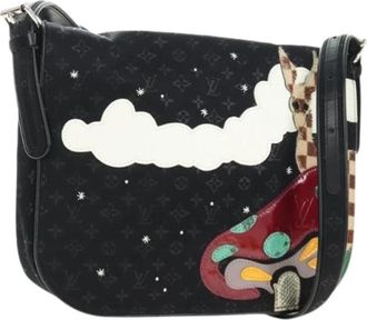 Louis Vuitton Sac bandouli&egrave;re vintage Louis Vuitton Monogram pr&eacute;-poss&eacute;d&eacute; - Femme - Pre-owned - Noir - Taille: ONE Size