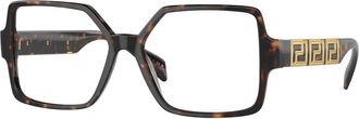 Versace Femme, Accessoires, Brun, Taille: 55 MM Optical Frame