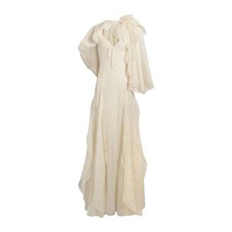 Alberta Ferretti Damen, Kleider, Beige, MGr&ouml;&szlig;e
