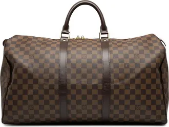 Louis Vuitton sac de voyage Damier Ebène Keepall 50 (2006) - Marron