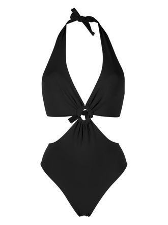 Fisico maillot de bain stretch &agrave; dos-nu - Noir