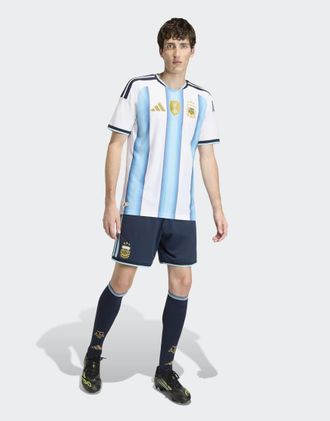 adidas adidas Performance - Argentine 26 - Maillot domicile authentique - Blanc, bleu glace et bleu clair