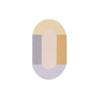 GAN Rugs Tapis The Crochet Collection - Beige - Laine - Designer Clara Von Zweigbergk