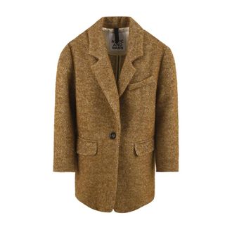 Attic and Barn Stilvolle Jacken f&uuml;r Frauen - - Jackets - Damen - Braun - XS