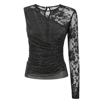 Self Portrait Damen, Oberteile, Schwarzk, SGr&ouml;&szlig;e