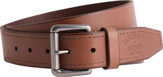 Superdry Herren Badgeman G&uuml;rtel Rotbraun XL