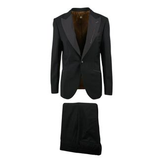 Maurizio Miri Giacca Stondata - - Suits - Herren - Schwarzk - M
