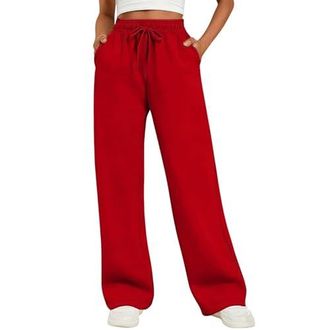 Generic Pantalon De Sport Femme Chic D&eacute;t&eacute; Long Pants Respirant Classique Pas Cher Sweatpants Tendance Chic Elegant Surv&ecirc;tement D&eacute;tente Mode Taille Elastique 2