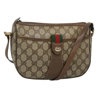 Gucci Pre-owned Cuir sacs-gucci - Femme - Pre-owned - Beige - Taille: ONE Size