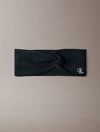 Calvin Klein Weiches, Gedrehtes Tuch - Black - Damen - Einheitsgr&ouml;&szlig;e