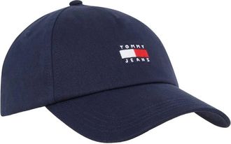 Tommy Jeans Female TJW Heritage Core 5-Panel Cap AW0AW16991, Rot (Dark Night Navy), Einheitsgr&ouml;&szlig;e, Rot (Dark Night Navy), Einheitsgr&ouml;&szlig;e