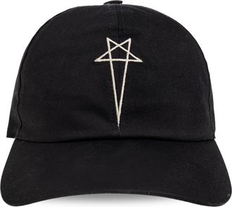 Rick Owens Homme, Accessoires, Noir, Taille: S Casquette de baseball