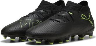 Puma Future 8 PRO FG/AG JR Fußballschuh, Black-Fizzy Light-Green Terrain, 47 EU, Puma Black Fizzy Light Green Terrain, 32 EU
