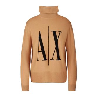 A|X Armani Exchange Femme, Pulls, Beige, Taille: 36 FR Pullover