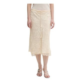 Ermanno Scervino Damen, R&ouml;cke, Beige, SGr&ouml;&szlig;e