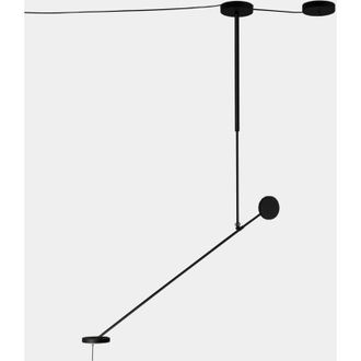 Leds - C4 Grok Invisible - LED-Deckenanh&auml;nger Matt Black Mains Dimming (lc) 765lm 3000K