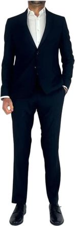 Bharnaba Ab-7200 Suit - Homme - Costumes - Bleu - Taille: 2XL
