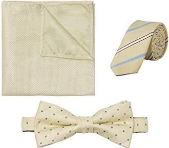 Jack & Jones Jacrilo Summer Giftbox Ensemble Cravate et noeud Papillon, Dusky Citron, Taille Unique Homme