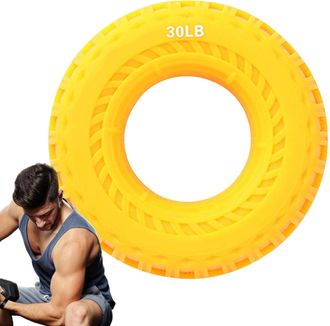 Generic Handkrafttrainer F&uuml;r Handmuskeln Und Finger,Handfl&auml;chen Massage Aus Silikon - Reifenring Zur Handkraftst&auml;rkung | F&uuml;r Pendler, Unterwegs, M&auml;nner Und Sp