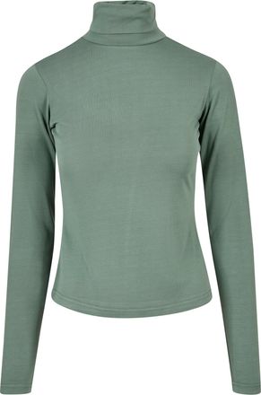 Urban Classics Damen Ladies Modal Turtleneck Longsleeve salvia, M