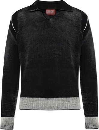 Diesel Homme, Pulls, Noir, Taille: 2XL K-Lorenzo