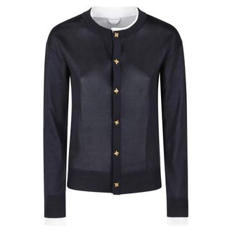 Bottega Veneta Femme, Pulls, Bleu, Taille: 38 FR Cardigan