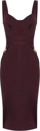 Elisabetta Franchi Damen, Kleider, Braun, SGröße