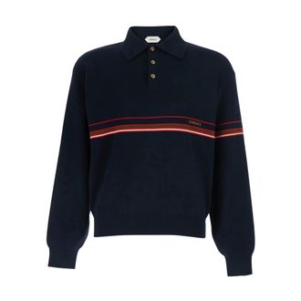 Versace Homme, Tops, Bleu, Taille: XL Tricots