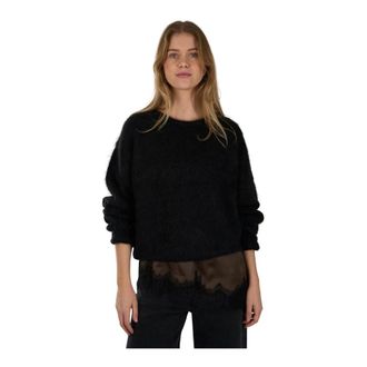 American Vintage Damen, Strickwaren, Schwarzk, MGr&ouml;&szlig;e