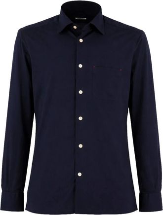 Kiton Homme, Chemises, Bleu, Taille: L Chemise Nerano