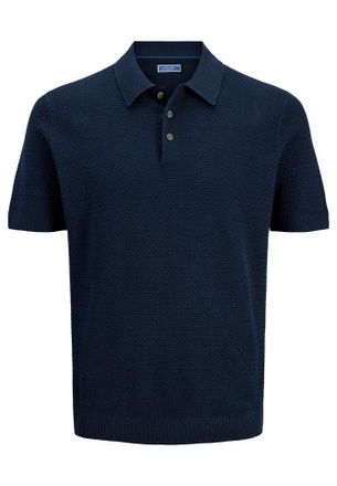 Jack & Jones Poloshirt Bluriley (1-tlg) Poloshirt - Baumwolle - Atmungsaktiv