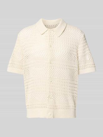 Premium by Jack & Jones Regular Fit Strickshirt mit Knopfleiste