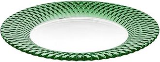 Villeroy & Boch Boston Platzteller 32 cm Grün, Spülmaschinenfest, Servierteller, Speiseteller, Teller Glas, Kristallglas