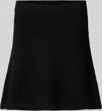 Neo Noir Minirock mit Woll-Anteil Modell Gisa