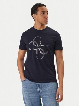 Guess T-Shirt M6RI03 I3Z14 Dunkelblau Regular Fit