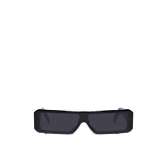 Rick Owens Homme, Accessoires, Noir, Taille: ONE Size Lunettes de Soleil Noires Gethshades